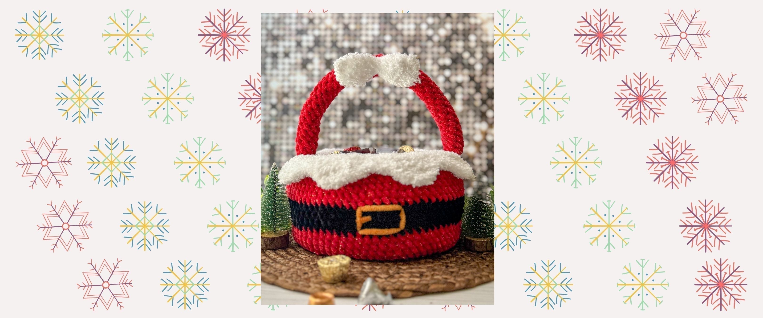 Santa Basket Glow Up – Little Baby Rory Crafts